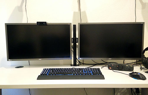 28″ Dual Monitor Mount – midnightme.com